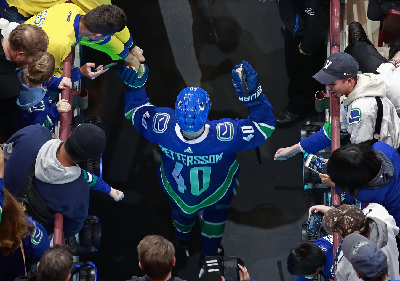 The Numbers Behind Elias Pettersson's Scorching Shot - The Point Data ...