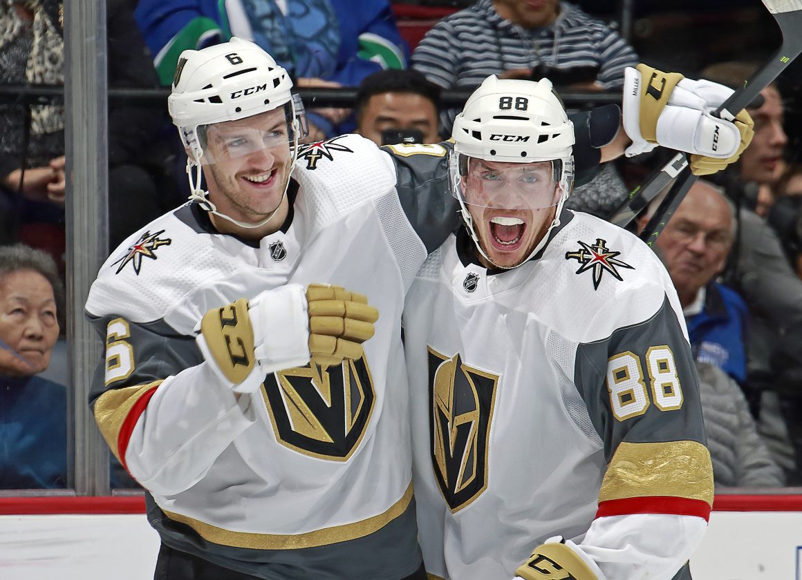Nate Schmidt is Back and So is Vegas - The Point Data-driven hockey ...