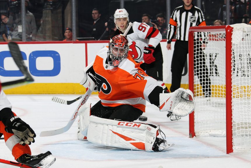 Carter Hart's Historic Night - The Point Data-driven hockey ...